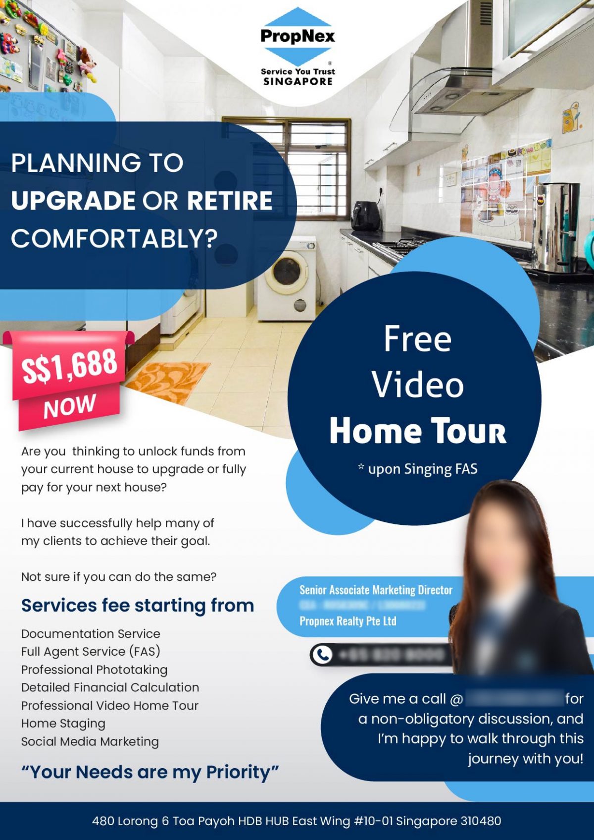 Flyer Design for Real Estate Agent - #1 Premier Freelance Web Designer ...