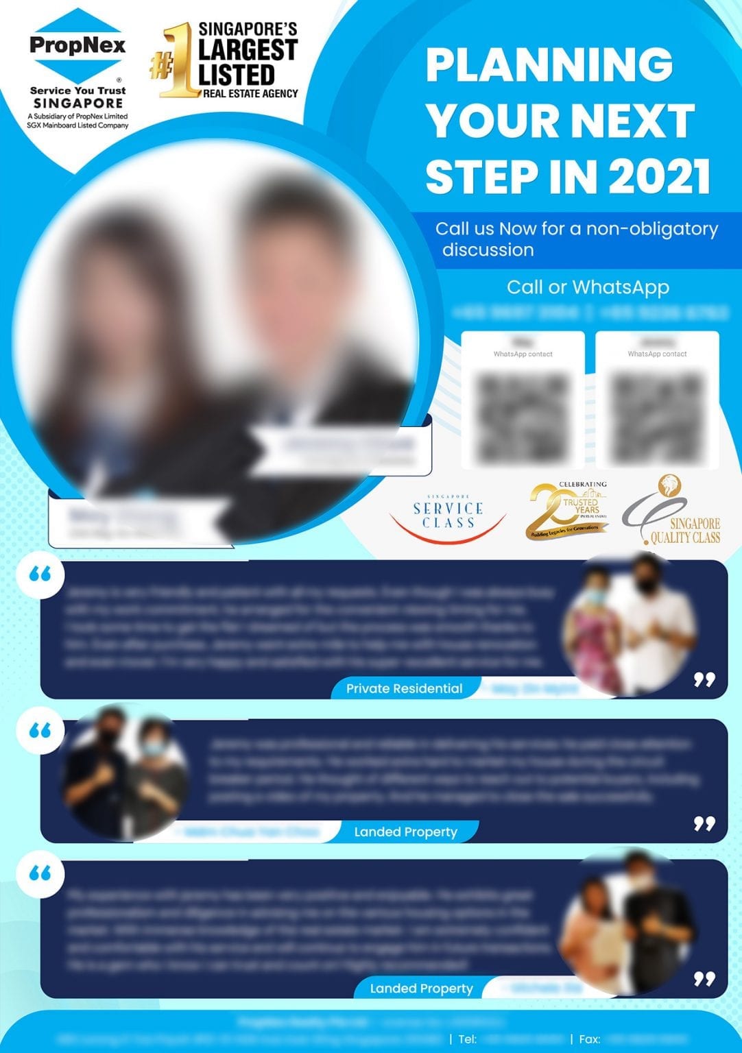 Flyer Design for PropNex Real Estate Agent | Custom Property Marketing ...