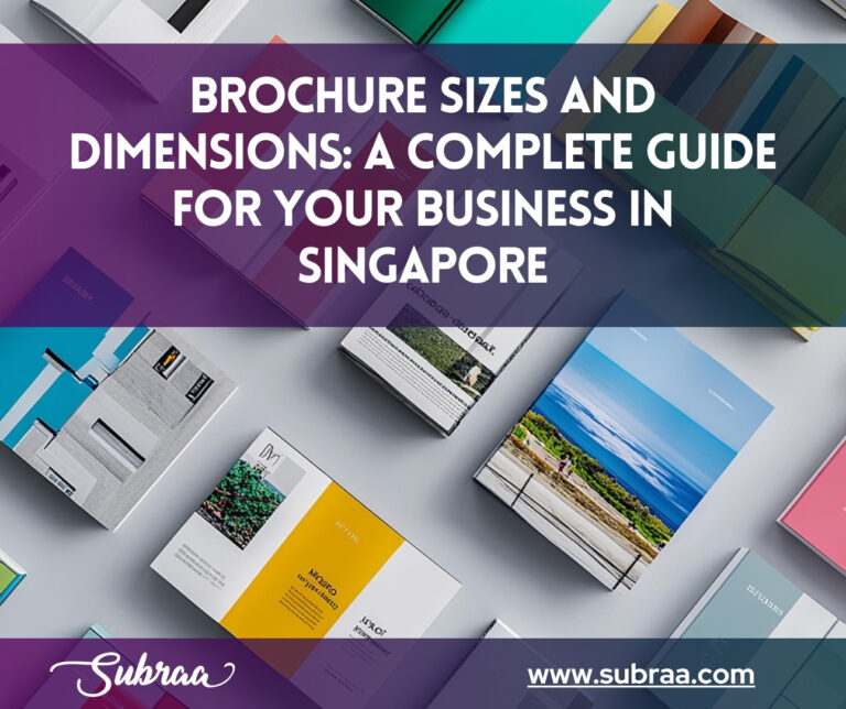Brochure Sizes & Dimensions: The Ultimate Guide for Singapore ...