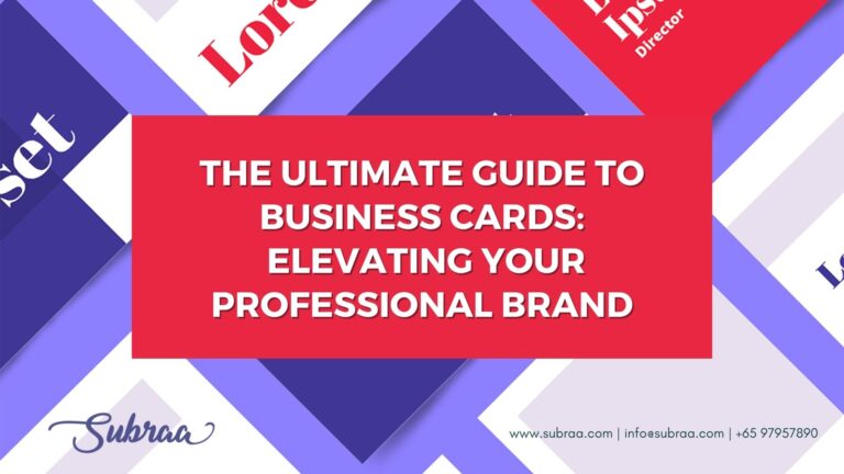 The Ultimate Guide to Business Cards: Elevating Your Professional Brand ...