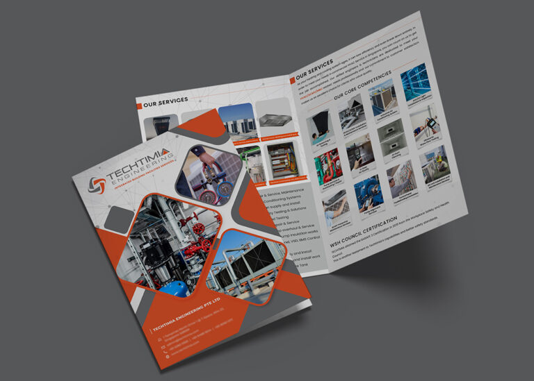 Ultimate Engineering Company Brochure Design - Subraa | SG