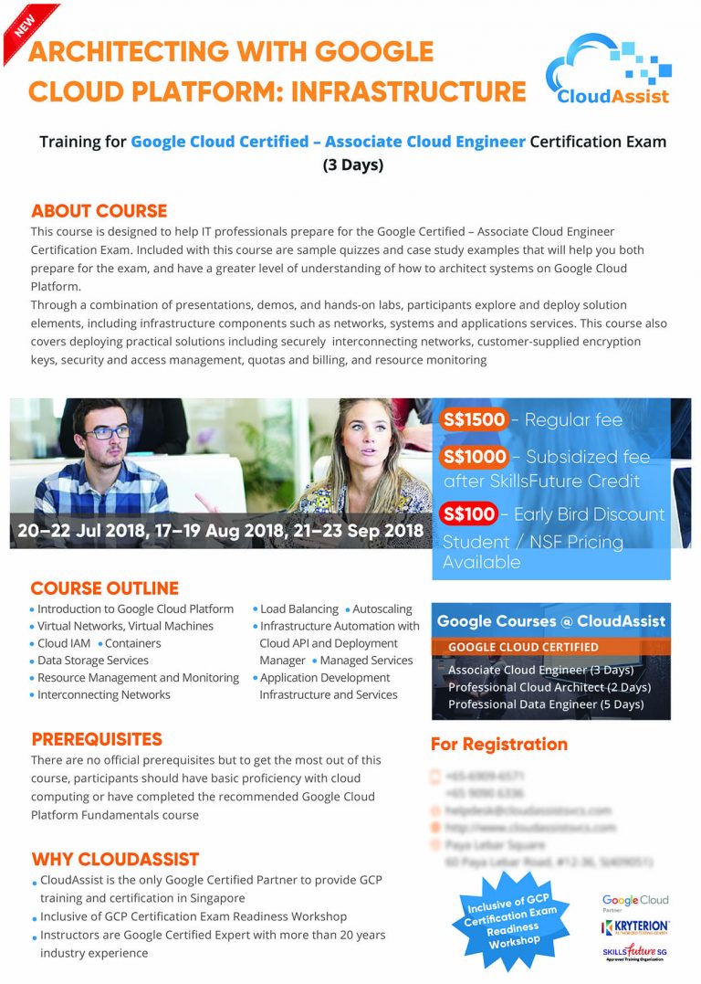 Flyer Design For Course Training Centre in Singapore - #1 Premier ...