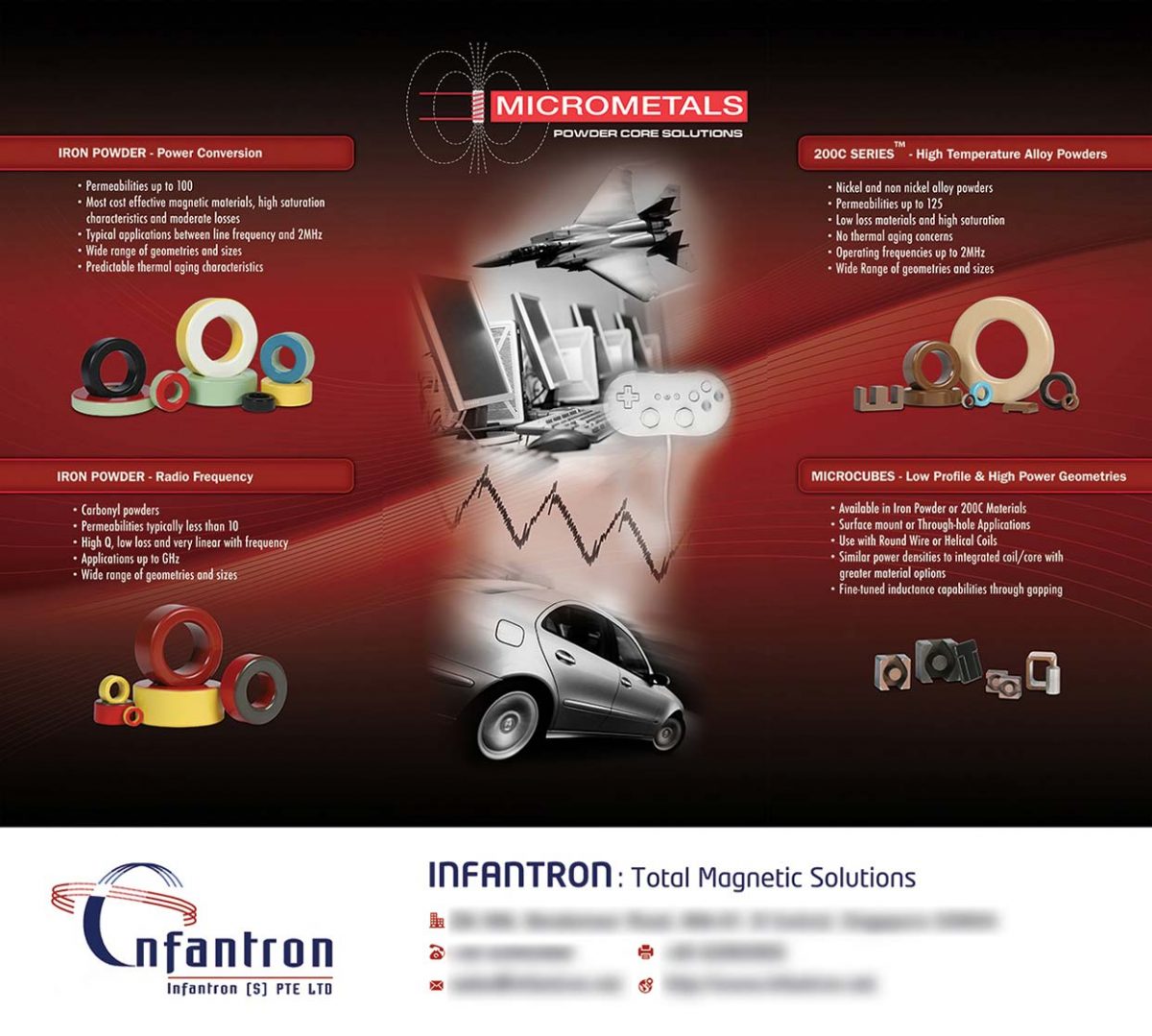 Flyer Design for Iron Powder Core - #1 Premier Freelance Web Designer ...