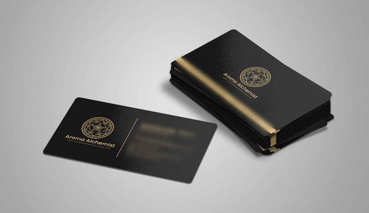 Name Card Design for Aroma Product - #1 Premier Freelance Web Designer ...